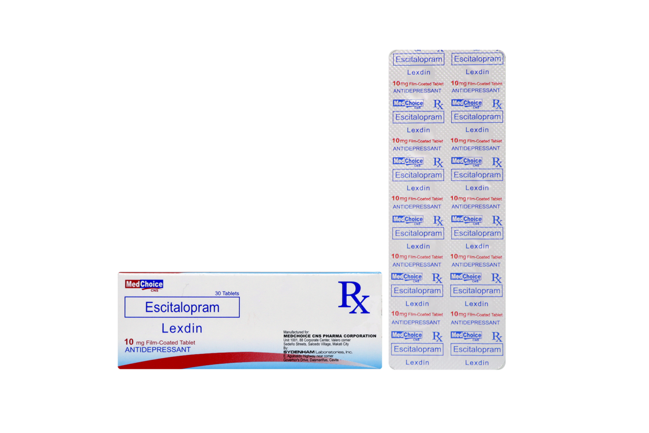 Lexdin | Escitalopram Film-Coated Tablet - MedChoice Pharma